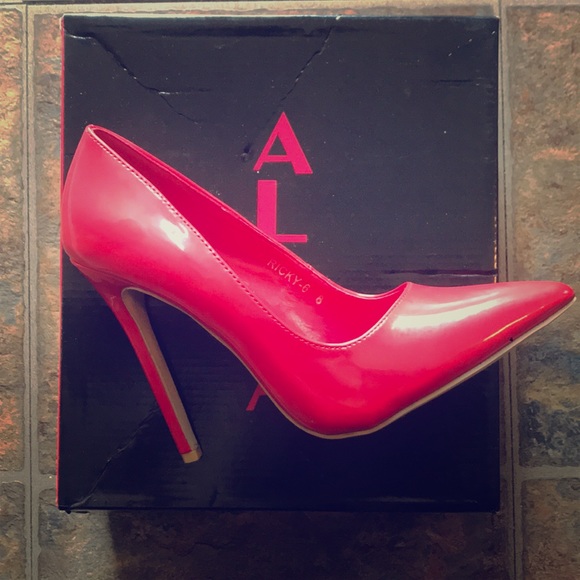 Alba | Shoes | Alba Ricky Red Heel | Poshmark
